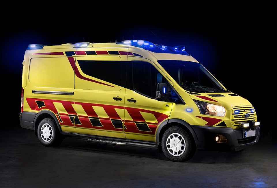 Ford Transit Ambulans - Nilsson Special Vehicles